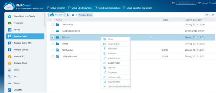 Wie kann man unbegrenzten Cloud-Speicher kostenlos bekommen?