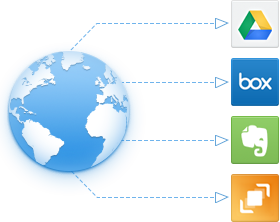 Save web file directly to cloud