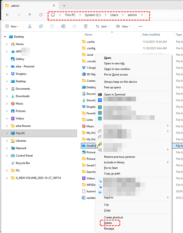 5 Ways: Remove OneDrive from File Explorer Windows 11/10