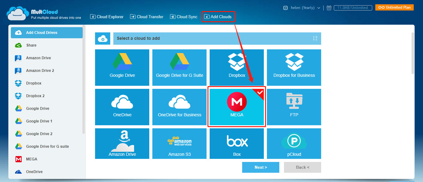 How to Transfer from MEGA to Google Drive?