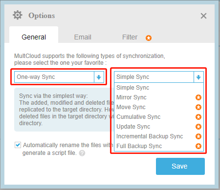 Google Photos One Way Sync | MultCloud